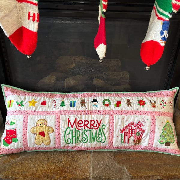 Set Mini Christmas Embroidery, Set Christmas Embroidery, Mini Christmas ...