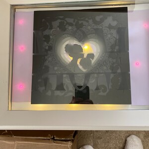 Cinderella Shadow Box SVG Template Princess Prince Papercut - Etsy