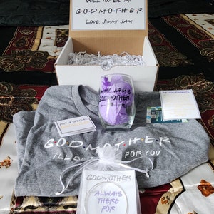 Godmother Gift Godmother Box Godmother Proposal - Etsy