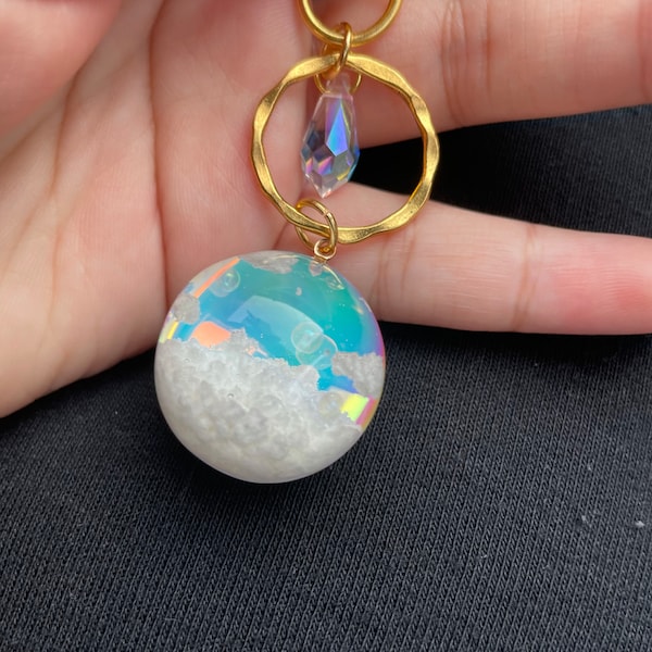 Aurora Sky Keychain - Etsy