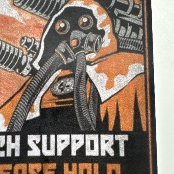 Ork WAAAGH! Banner Sticker - Etsy