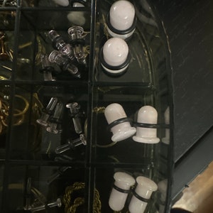 1 Pair 2 Pieces Solid Pink Pinchers Spirals Glass - Etsy