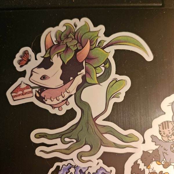 Sticker Cowplant the Sims - Etsy