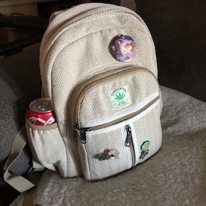 Hobo Hippie Recycled Jute Rice Bag Backpack Hand-made - Etsy