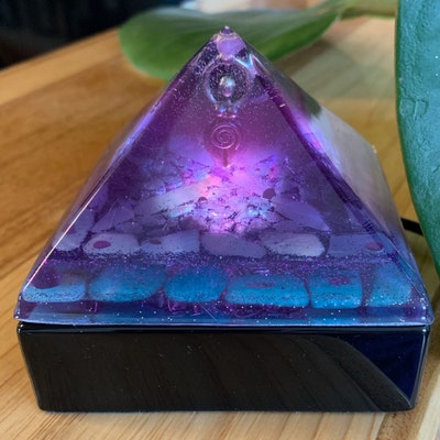 Santa Cruz Lights 5 LED Square Black Lacquer Color Changing - Etsy