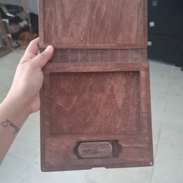 Wooden Photo Box 4x6(15x10) Wedding Box With USB 3.0 | Personalized Box ...