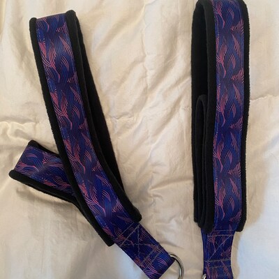 Set Double Loop Padded Pilates Straps, Reformer Straps, Yoga Straps ...
