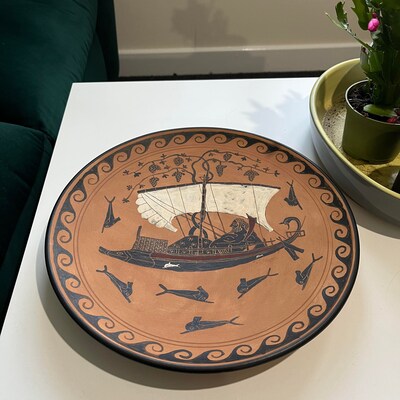 Reproduction of the Apulian Red-figure Askos Vase. Made With - Etsy