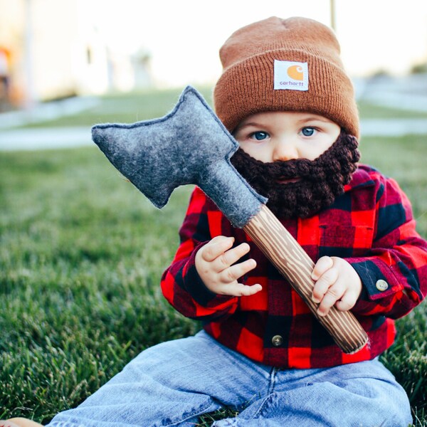 Felt Lumberjack Axe: Soft Toy for Pretend Play - Etsy