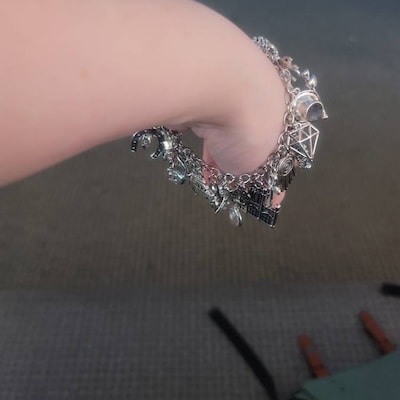 Princess Bride Inspired Charm Bracelet, Movie Inspired Silver Charm ...