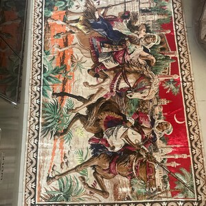 Wall Decor Pretty Islamic Pattern Vintage Rug Machine Made - Etsy