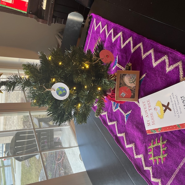 My Advent Jesse Tree Devotional Book With 25 Ornaments. 6x9 Catholic ...