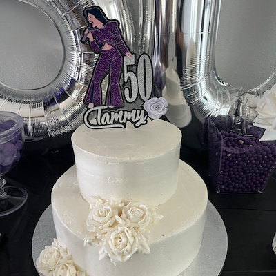 Selena Quintanilla Cake Topper, Selena Inspired Cake Decor, Selena ...