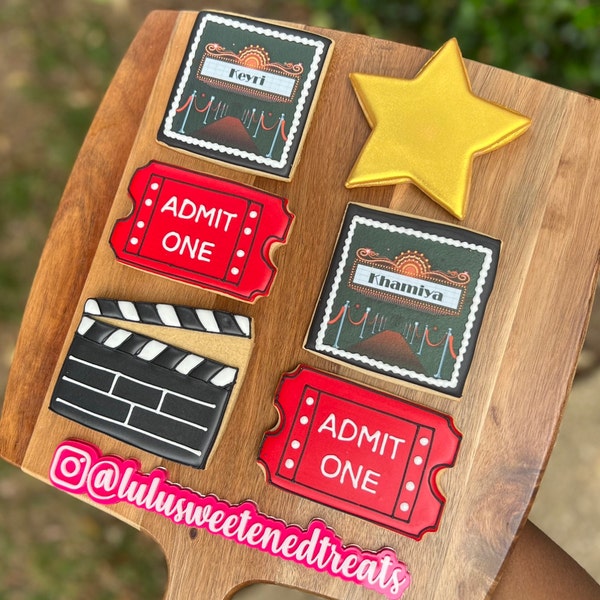 Movie Clapper Board Sign Cookie Cutter - Etsy