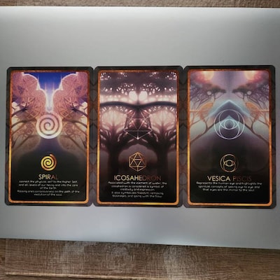 Sacred Geometry Oracle Sacred Symbols Oracle Deck Fortune Telling ...