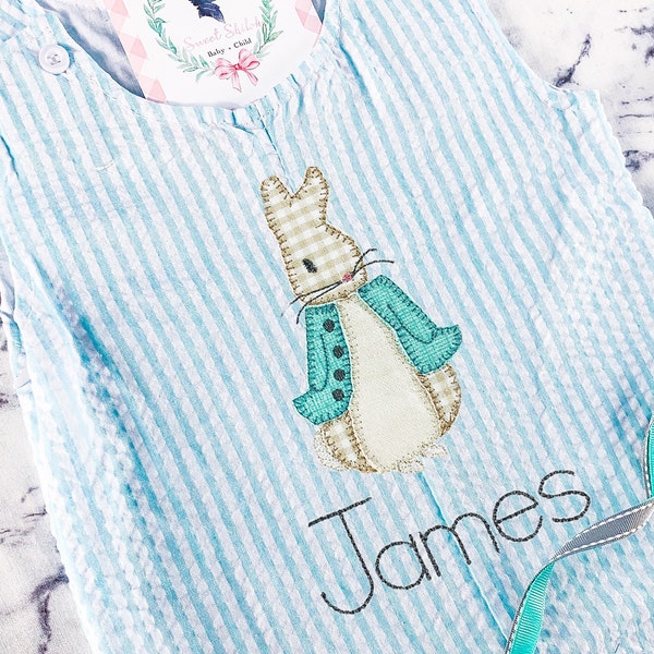 Peter Rabbit Applique Design, Easter Peter Rabbit Applique Design ...