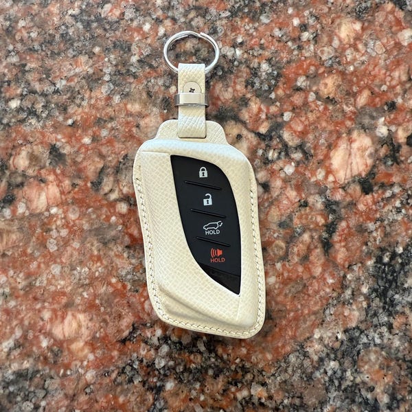 Volvo Ex30 Leather Key Fob Cover, 2024-2025 Volvo EX30 Polestar 4 Key ...