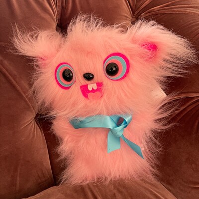 Satanic Scare Bear Plush Creepy Teddy Bear Occult Witchcraft Weird ...