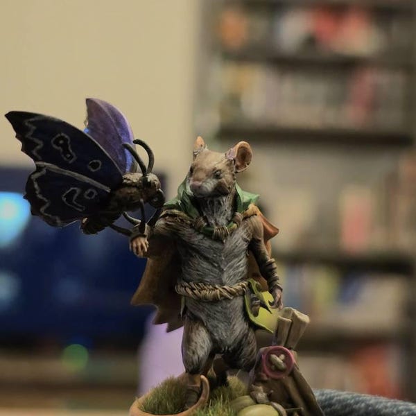 Ratfolk 3d Printed Miniatures by Manuel Boria for Tabletop Rpgs ...