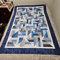 Easy PDF Quilt Pattern Simply Delightful Quilt Pattern in 6 Sizes - PDF ...