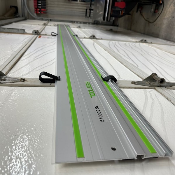 Universal Track Saw Rail Holders Guide Rail Mounts - Quick and Secure ...