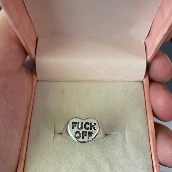 Mickey Mouse Ring Sterling Silver Ring Signet Ring Mickey Ring Engraved ...