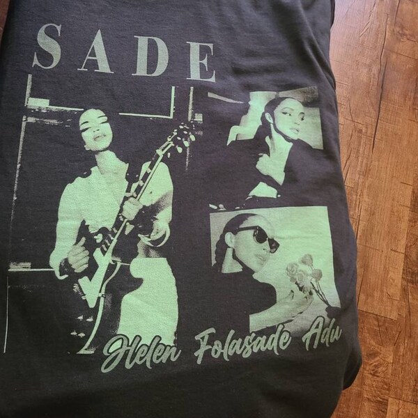 Sade Helen Folasade Adu T Shirt ,sade Love Deluxe T Shirt, Sade 90s Vintage T-shirt Gift for Men ...