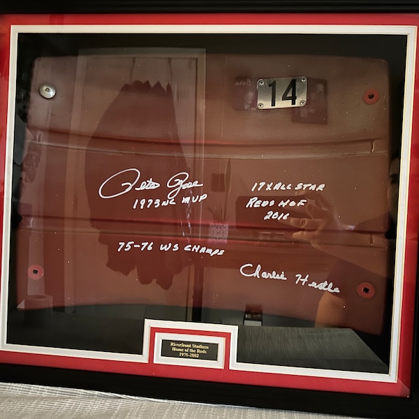 Stadium Seat Back Display Case Shadowbox - Custom Matting Option ...