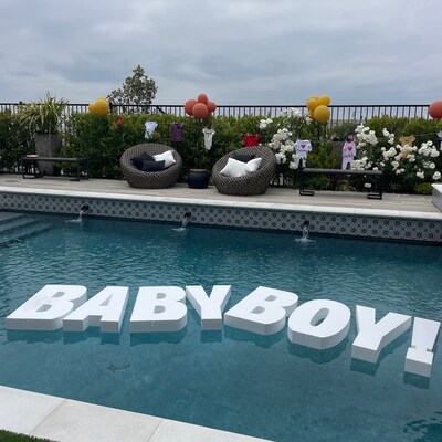 Large GRAD Table Base Foam Letters GRAD Party Decor Party Decorations ...