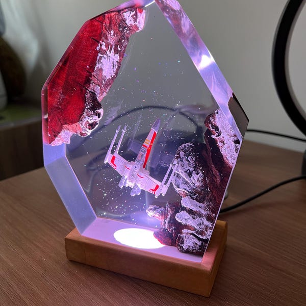 Nuclear Explosion Bomb Diorama, Model LIGHT Night Lamp Nuke Fallout ...