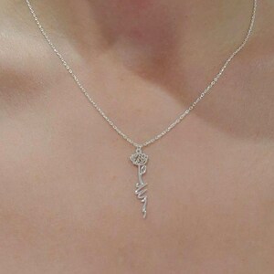 Circular Flame Necklace With Triangular Burnout, Special Chain, Fiery ...