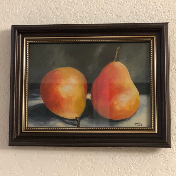 The Lemon Tree II 5" X 7" Original Lemon Painting on Canvas Panel by ...