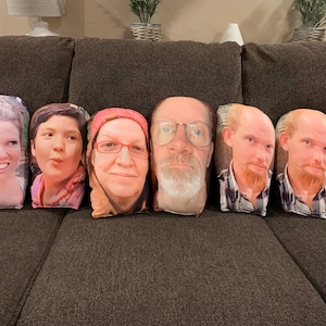 Customized Smush Face Pillow your Kids, or Husbands, or Wifes or Pets ...