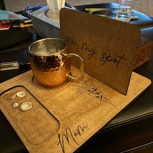 CUSTOM MESSAGE Book Stand Personalized Wooden Book Stand Book Mark Book ...