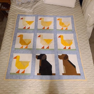 Patch Lamb Quilt Block Pattern make a 6 or 12 - Etsy
