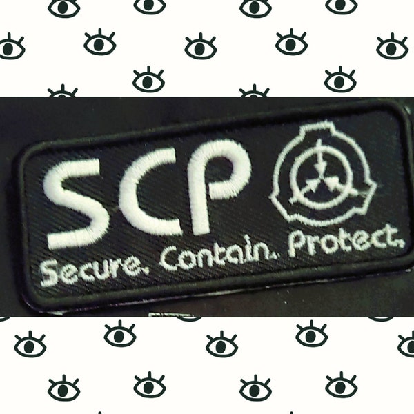 SCP Foundation Patch 3.25 Inch (~7.9cm) - Etsy