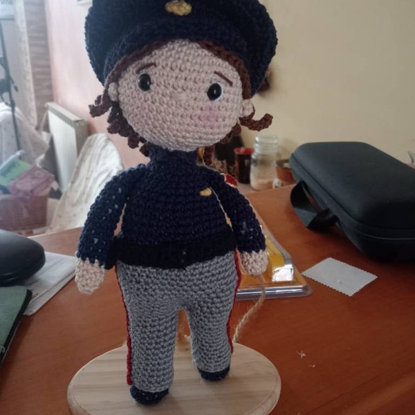 Police Officer - Crochet Pattern PDF - Digital Download - Etsy