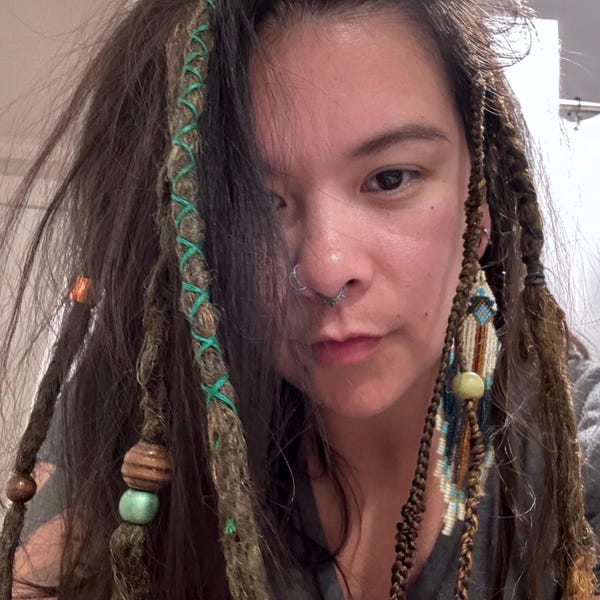 Knotty Textured SE Dreads and Braids, Lightest Blonde, Golden, Brown or ...