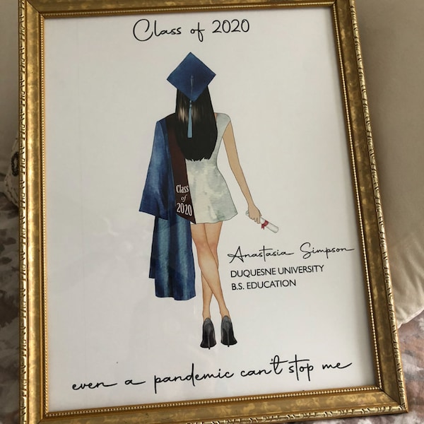Pandemic Graduation Gift | Senior Year Gift | Custom Graduation Gift ...