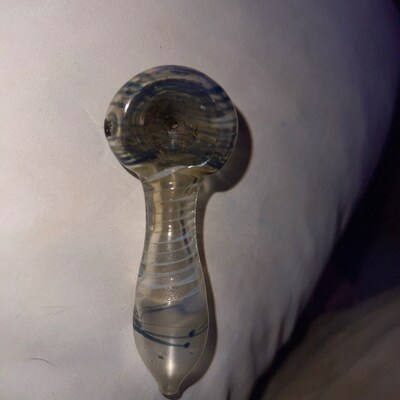 Glass Pipes Custom-made Hand-blown Iridescent Glass Pipe - Etsy