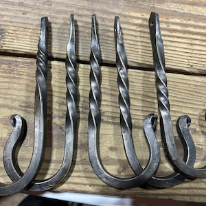 HAND FORGED Campfire Squirrel Cooker Fire Irons - Etsy