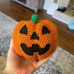 Crochet Halloween Pumpkins and Ghost PATTERN Amigurumi Cute Crochet ...