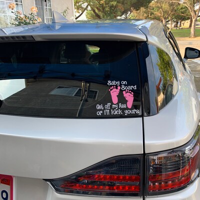 Little Mermaid Car Decal, Disney Car Decals, Little Mermaid, Dont Tail ...