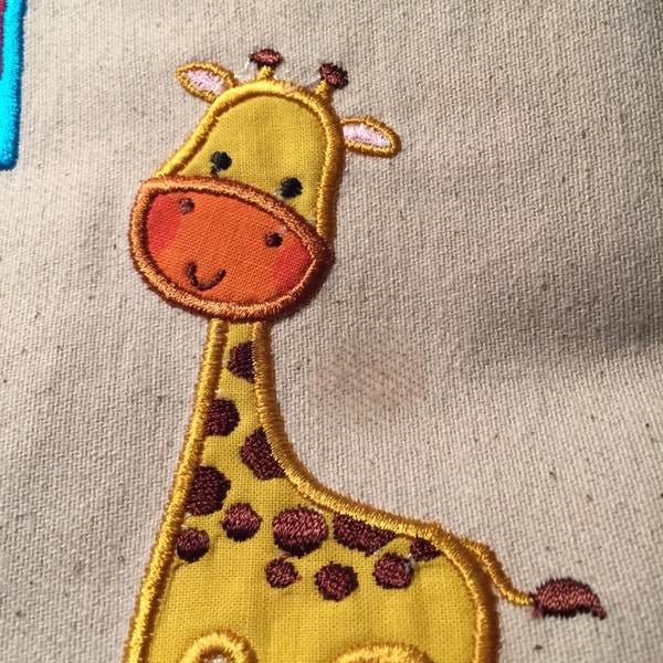 Giraffe Applique Embroidery Design,giraffe Machine Embroider Design ...