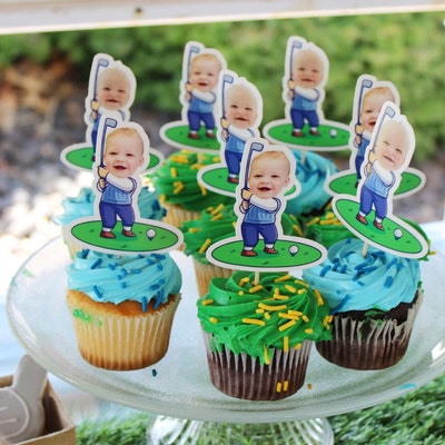 Female Powerlifting Face Cupcake Toppers,muscle Women Party Themed,gym ...