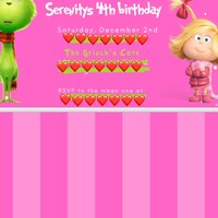 Grinch Christmas Baby Shower Diaper Raffle | INSTANT DOWNLOAD | Canva ...