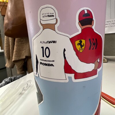 Daniel Ricciardo Alpha Tauri Sticker - Etsy