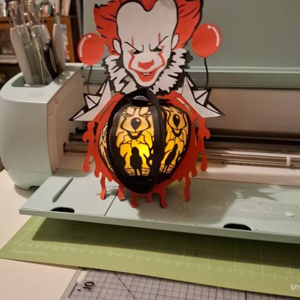 Firefighter Shadow Box, Firefighter Shadow Box Svg, Firefighter Light ...