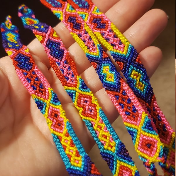 Braided Friendship Bracelet | Pulsera De Amigos | Mexican Friendship ...