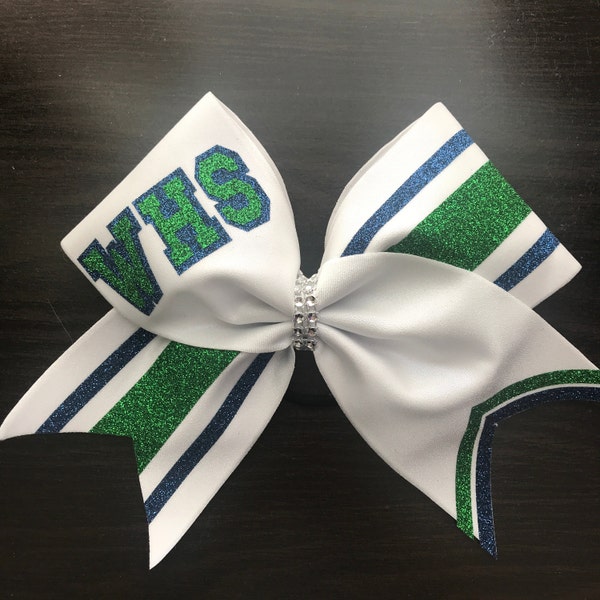 Team Cheer Bow - Etsy